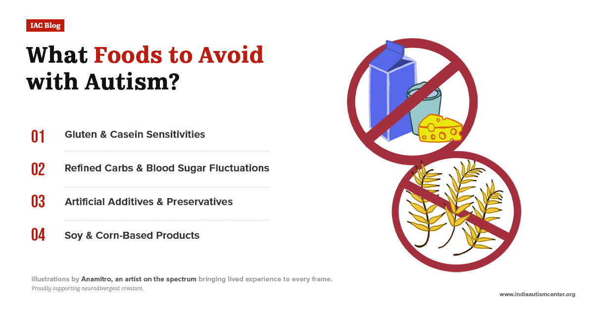Autism Food List: Best & Worst Foods for Autistic Kids - IAC