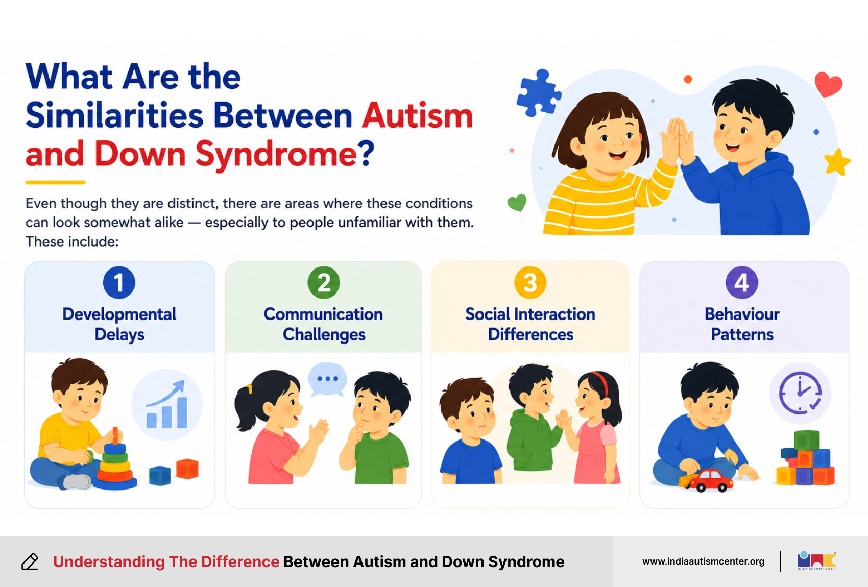 Autism vs Down Syndrome: Key Differences, Similarities, and Facts