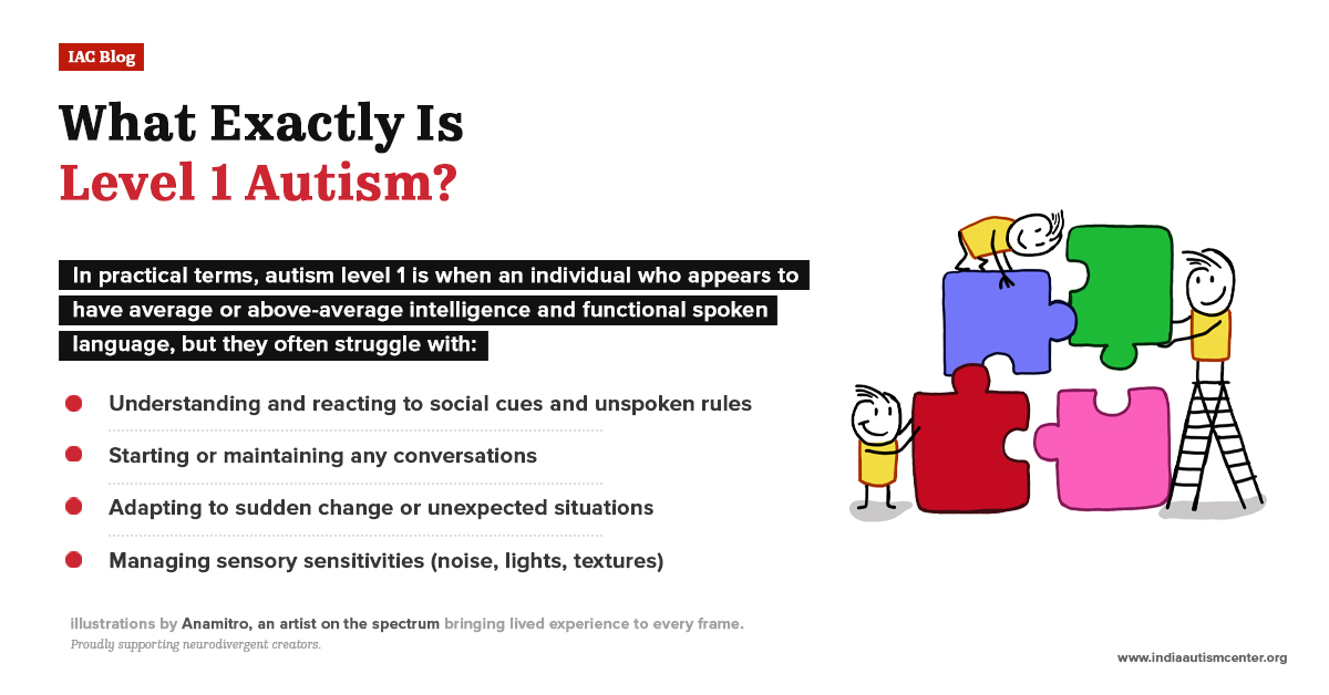 Understanding Level 1 Autism Spectrum Disorder - IAC